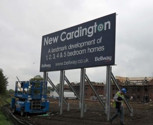 Billboard – Construction Sign For Bellway Development in Bedfordshire ...